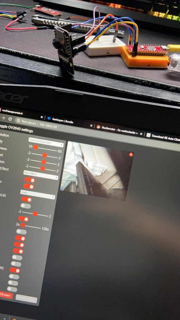 Lab – ESP32-CAM instellen en programmeren via de Arduino Nano – Junior IOT