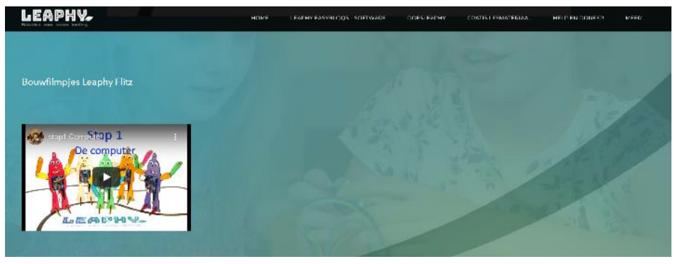 Een eerste project met de Leaphy Flitz – Junior IOT